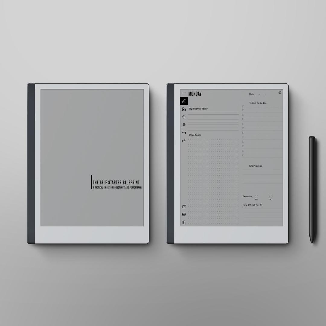 The Self-starter Blueprint | Digital Goal Planner for Remarkable ...