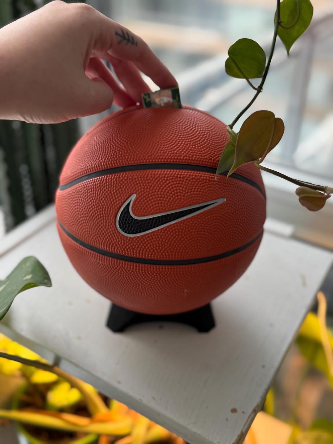 Nike Mini Basketball Piggy Bank (original) - Etsy