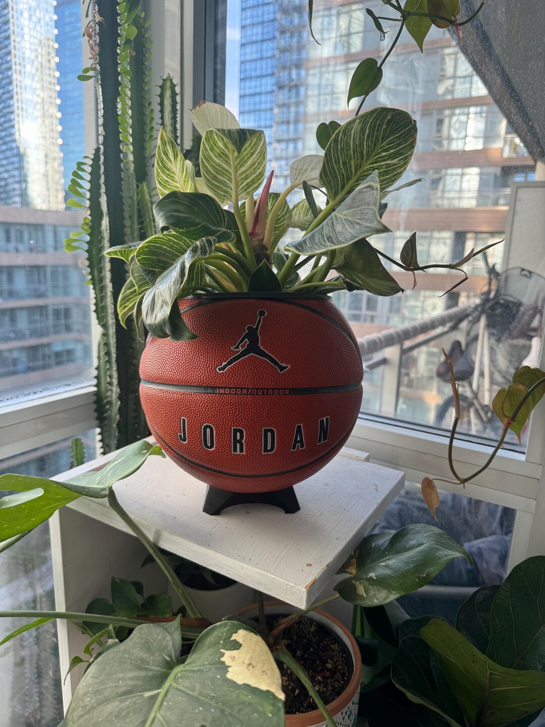 Nike Jordan Large Basketball Planter (original) - Etsy