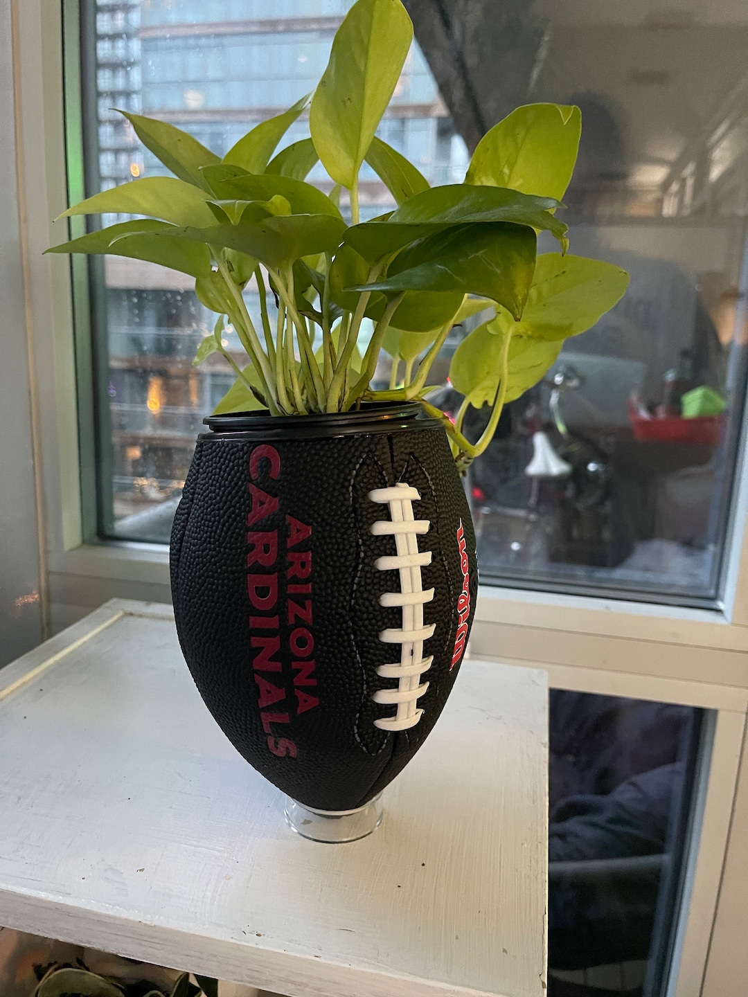 Mini Football Planter (arizona Cardinals) - Etsy