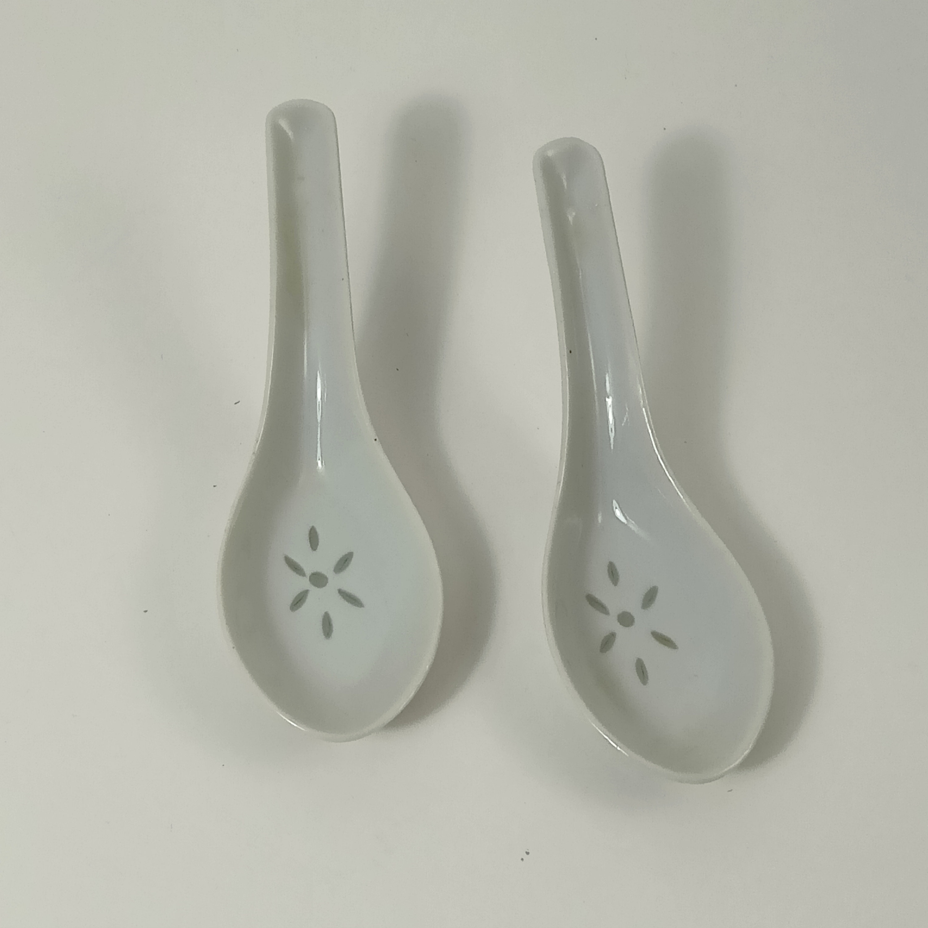 2 Vintage Ceramic Spoons, Porcelain Spoons, Japanese Spoons, Vintage ...