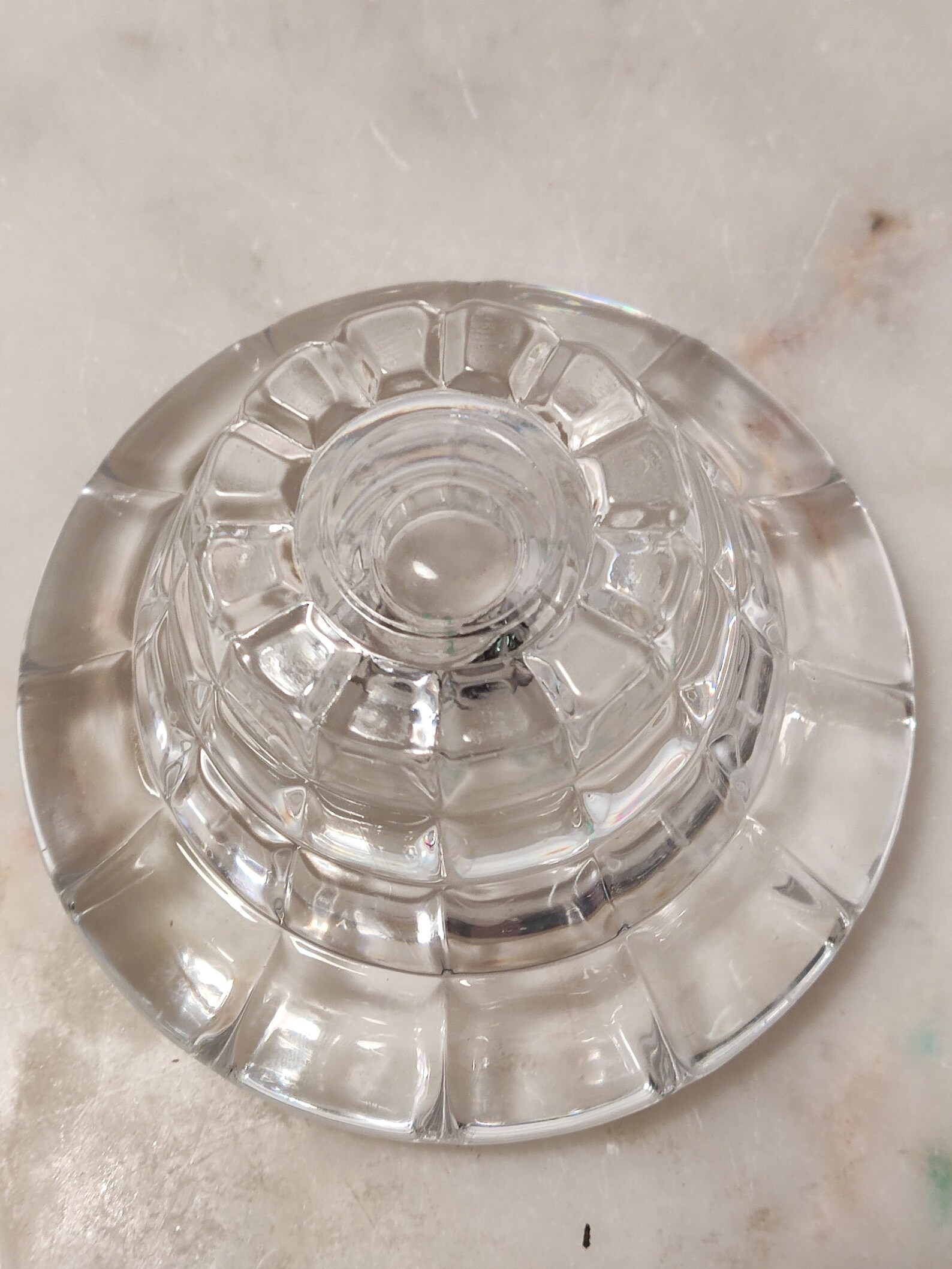 Heavy Crystal Candle Holder for Tealights and Table Decor Gift - Etsy