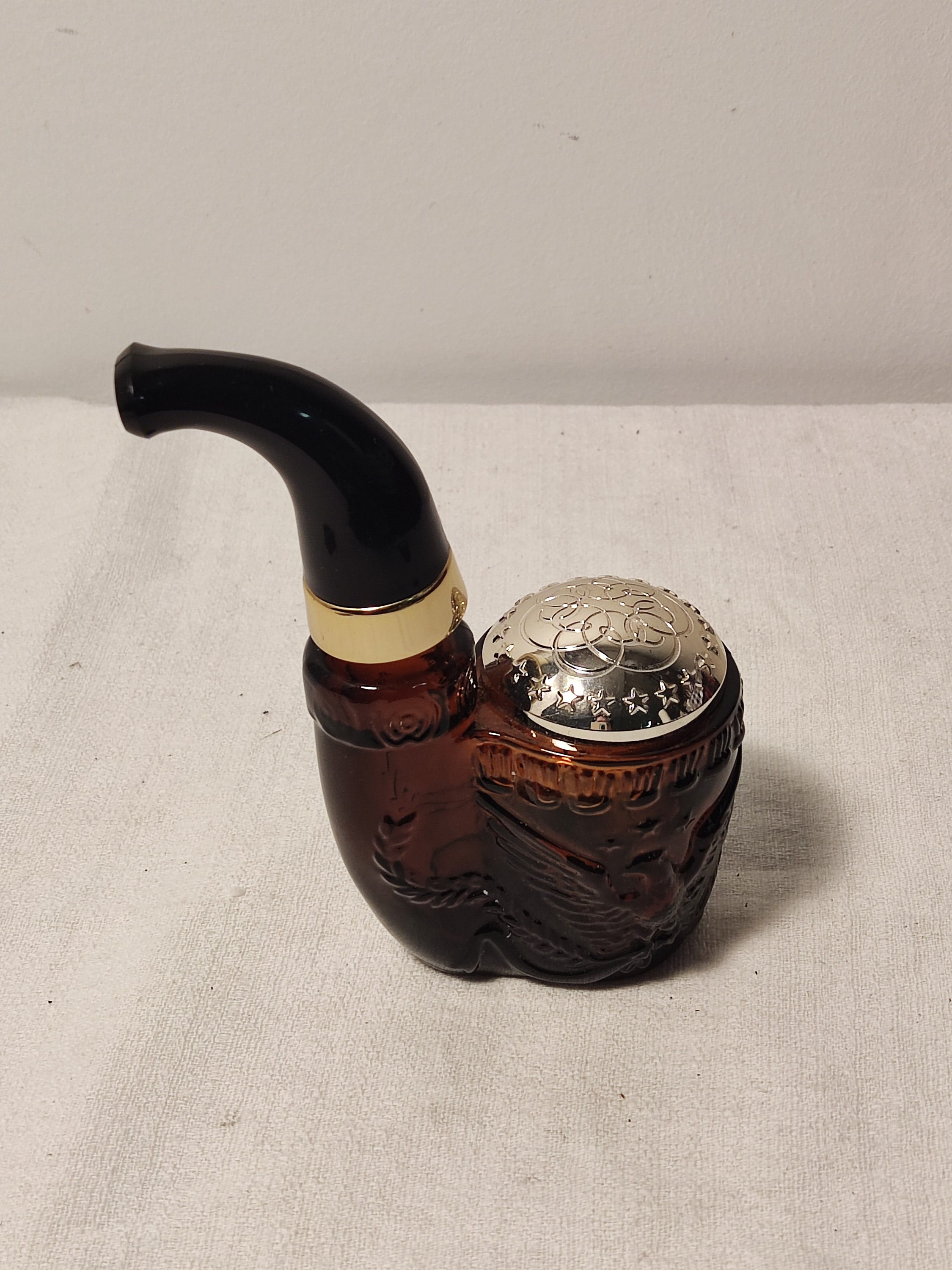 Vintage Avon Glass Tobacco Pipe Shaped Perfume - Etsy