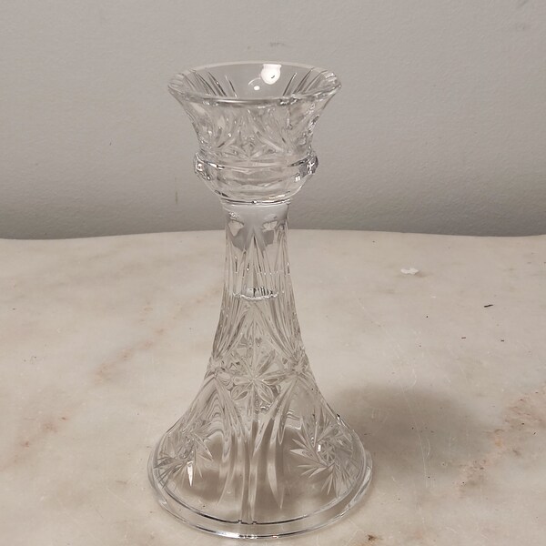 Pinwheel Crystal Candle Holder - Etsy