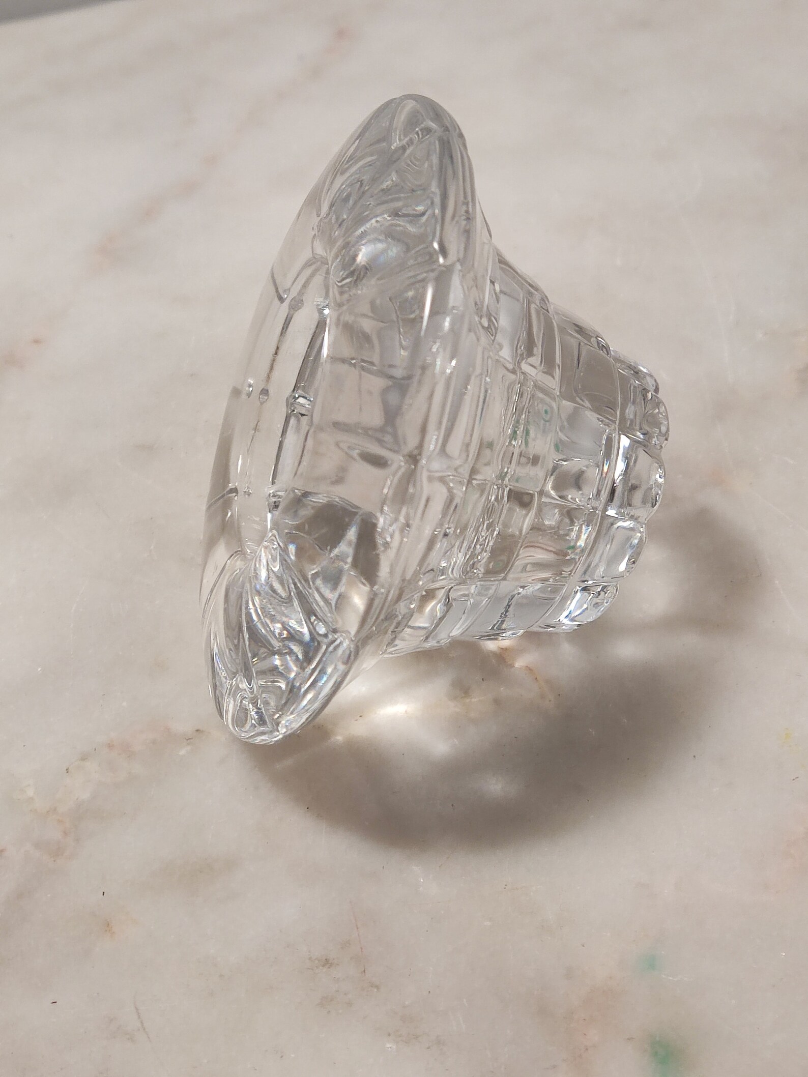 Heavy Crystal Candle Holder for Tealights and Table Decor Gift - Etsy