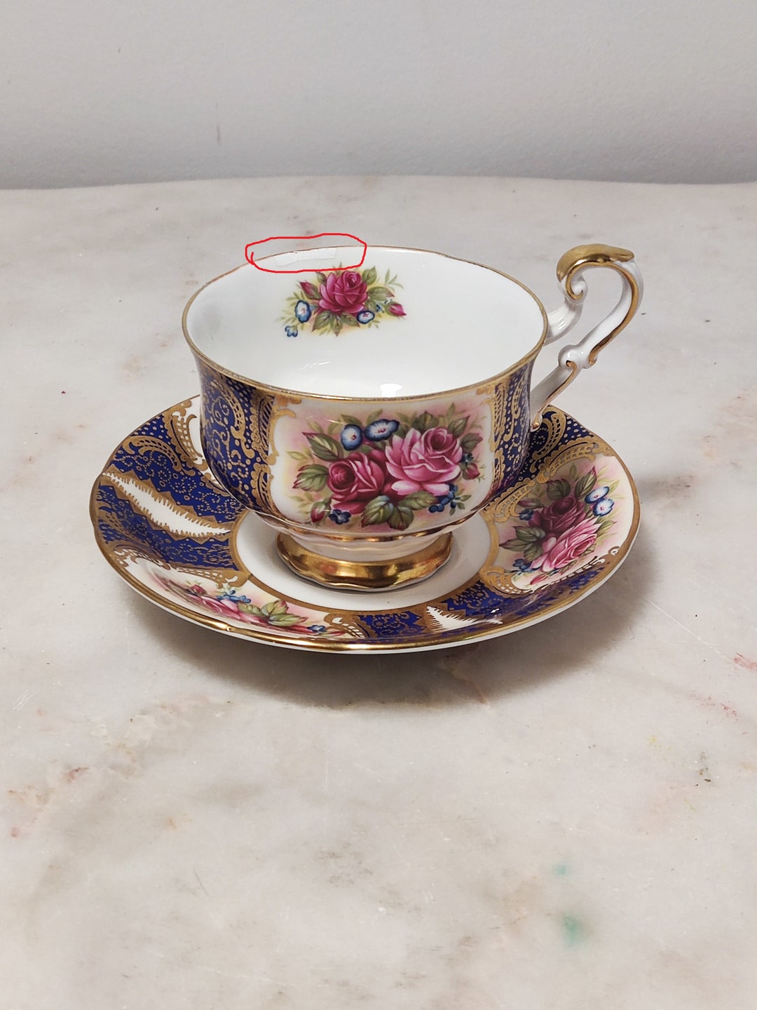 Rare Vintage Paragon Bone China/ceramic/porcelain Teacup and Saucer ...
