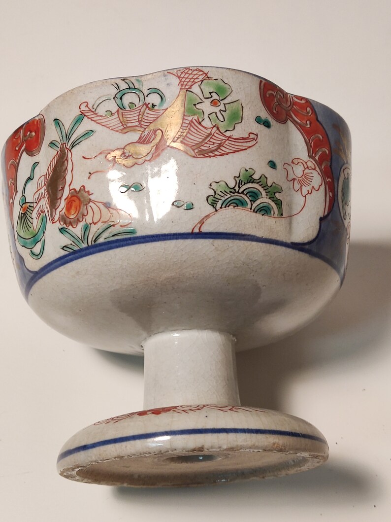 Rare Vintage Hand-painted Japanese or Chinese Imari - Etsy