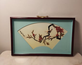 Vintage Jade Carved Shadow Box - Etsy