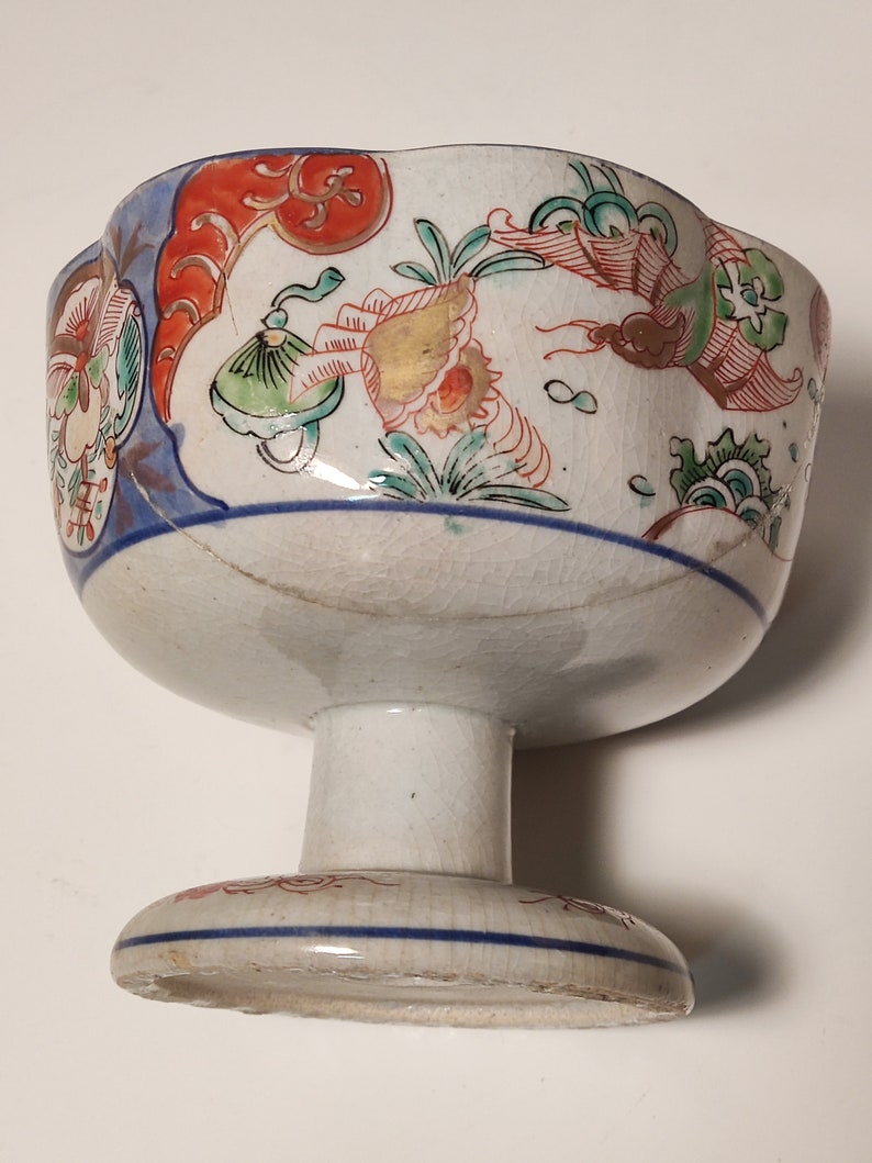Rare Vintage Hand-painted Japanese or Chinese Imari - Etsy