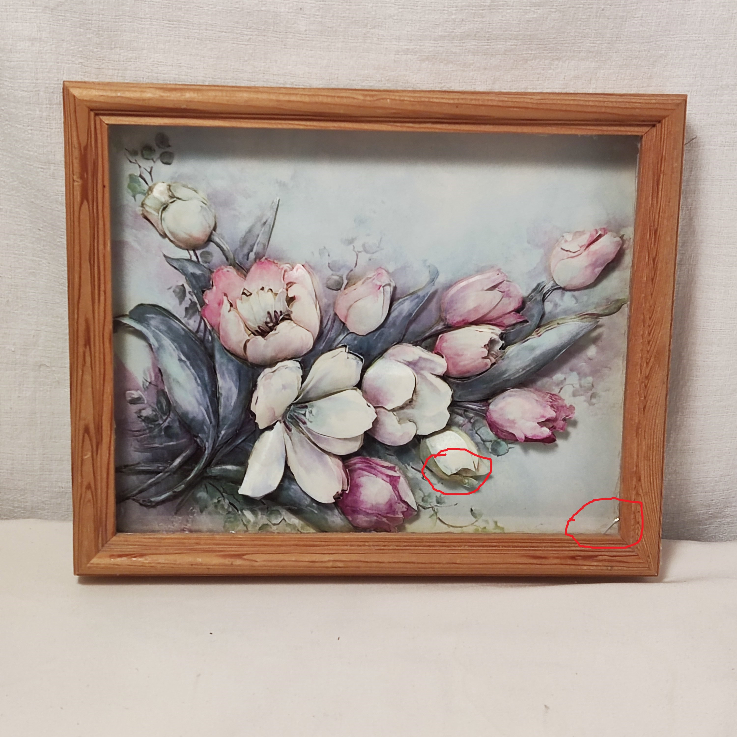 Vintage 3D Handmade Paper Tole Picture With Multi Layer - Etsy Canada