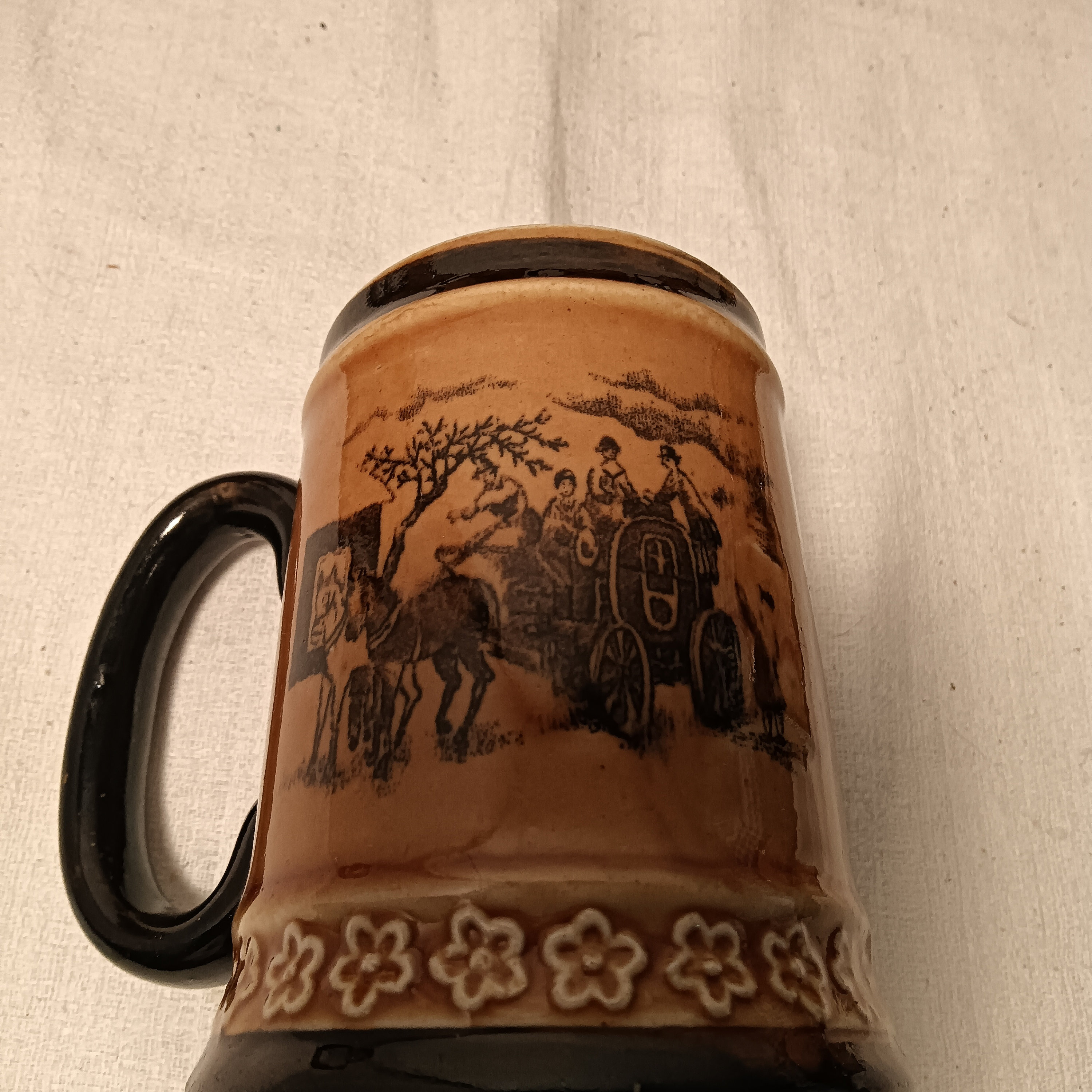 A Set of 8 Vintage Ceramic Beer Mugs Beer Stein Barware Bar - Etsy