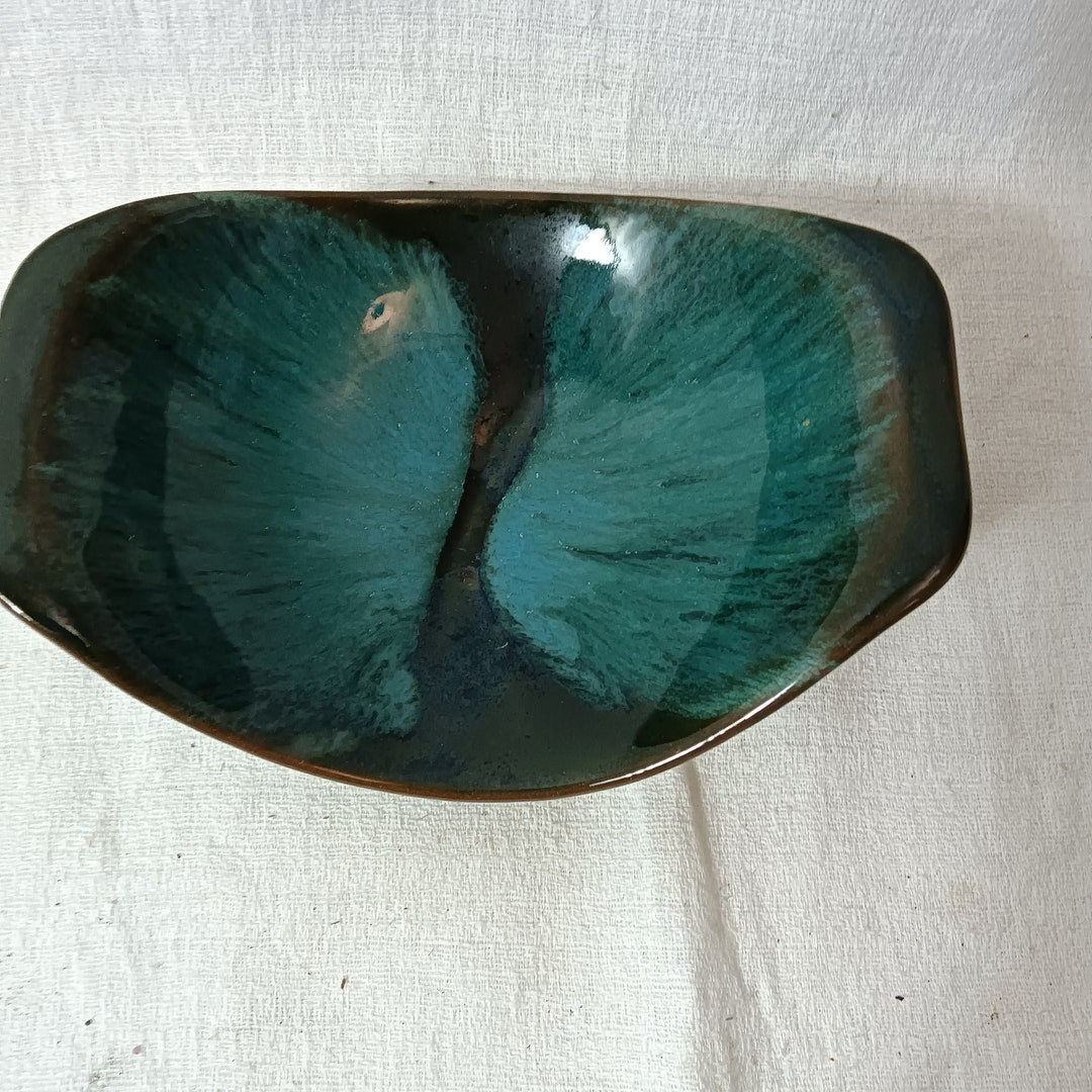 Vintage Canadian Blue Mountain Pottery Bowl/ Dish, Trinket Dish, Candy ...