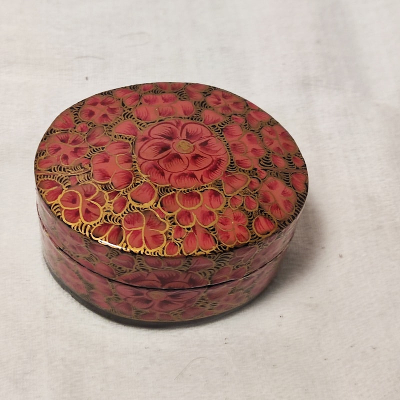Kashmir Lacquer Box - Etsy