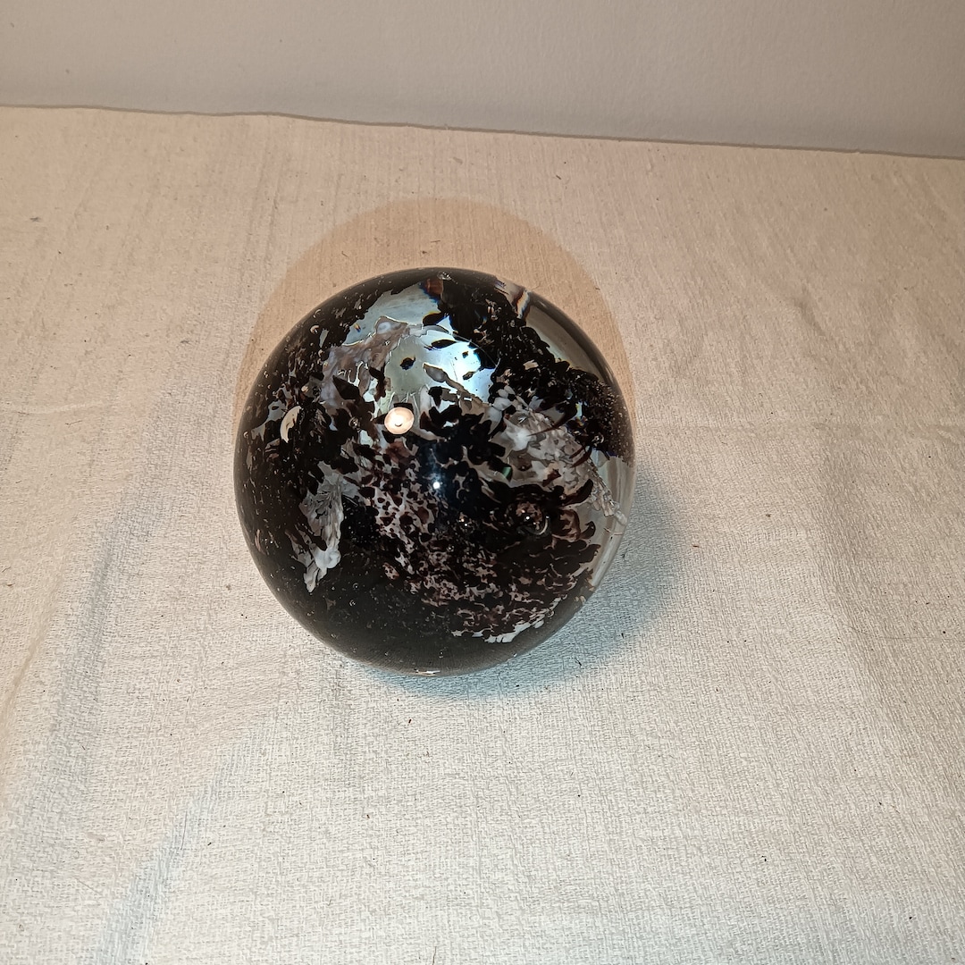 Glass Paperweight, Glass Art, Office Decor, Collectible, Decorative ...
