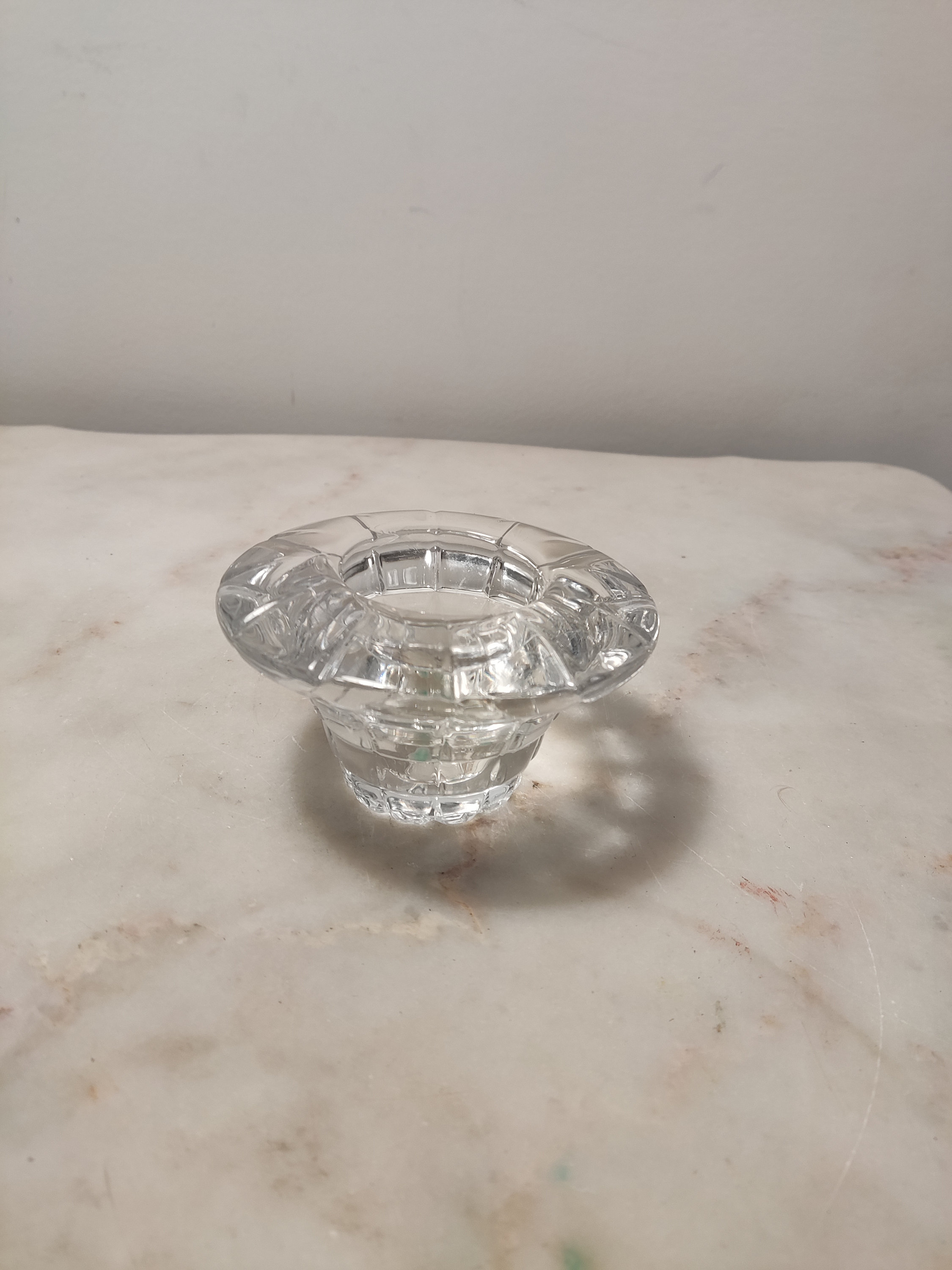 Heavy Crystal Candle Holder for Tealights and Table Decor Gift - Etsy
