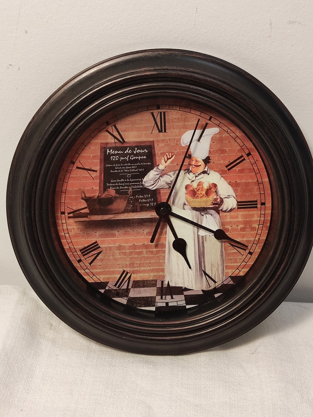 Vintage Chef Clock, Wall Clock, Kitchen Decoration, Gift - Etsy