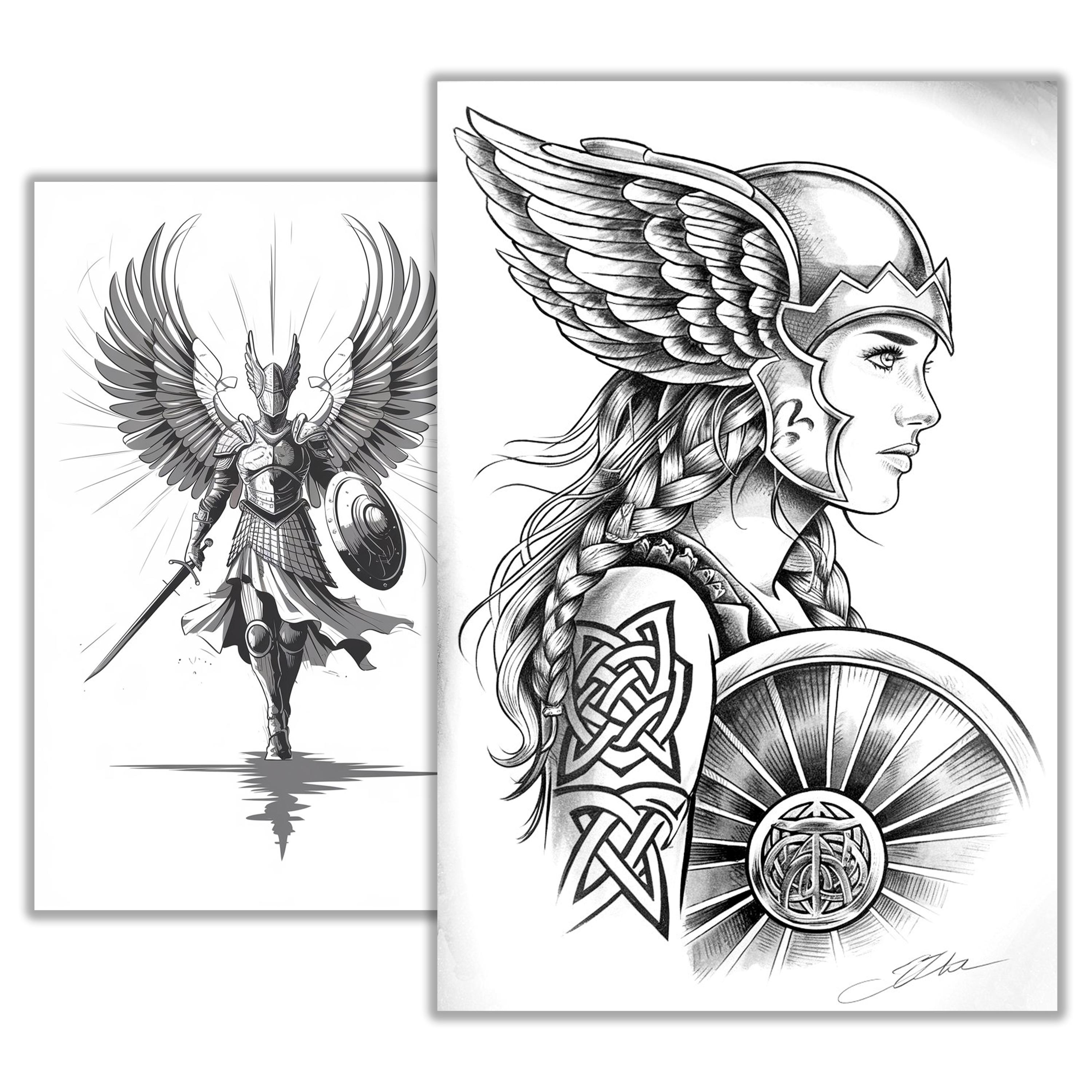 Valkyrie tattoo ideas - Bronctattooaus.com