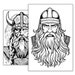 Vikings Coloring Page – Bold and Epic Printable Art for History ...