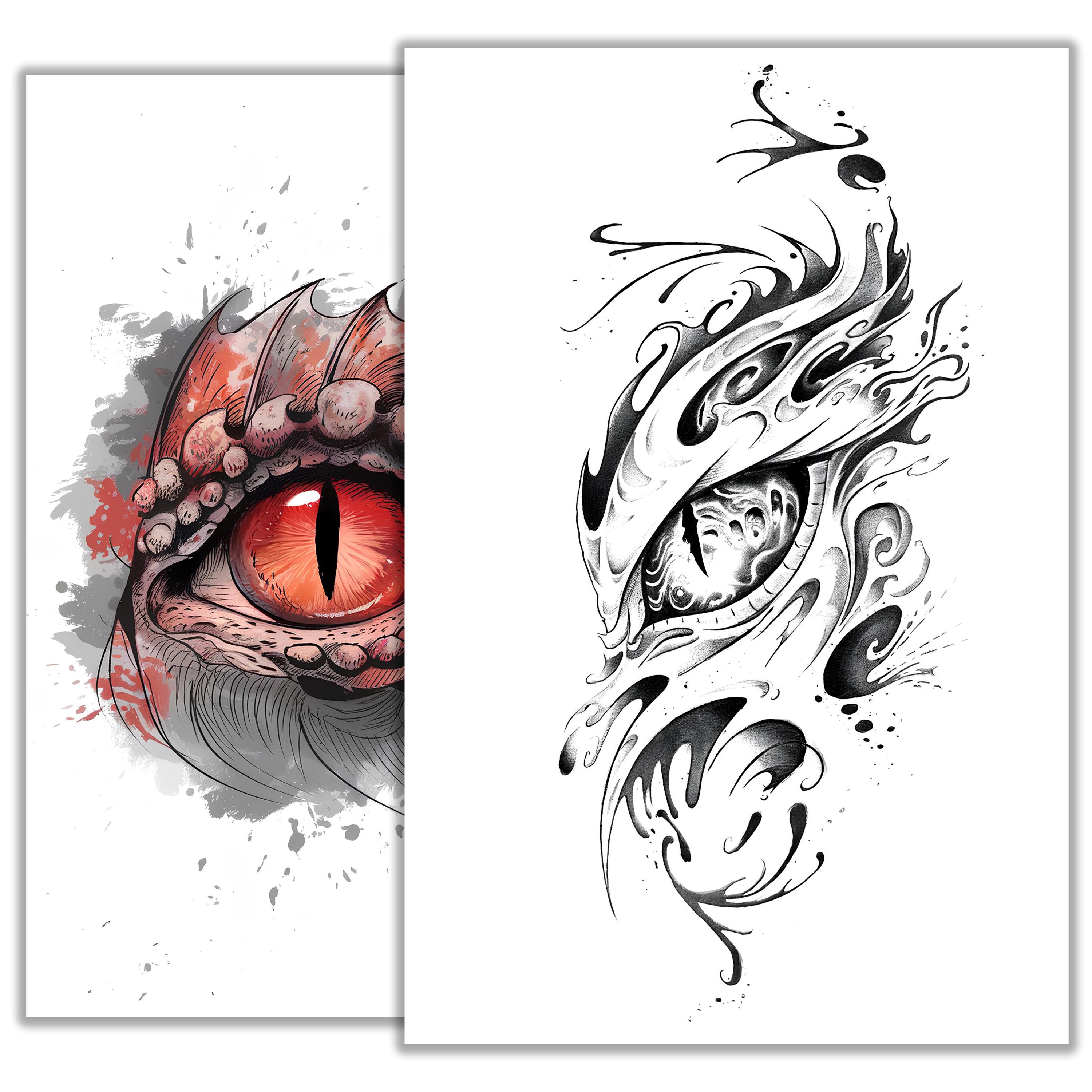 Dragon Eye Tattoo Meaning