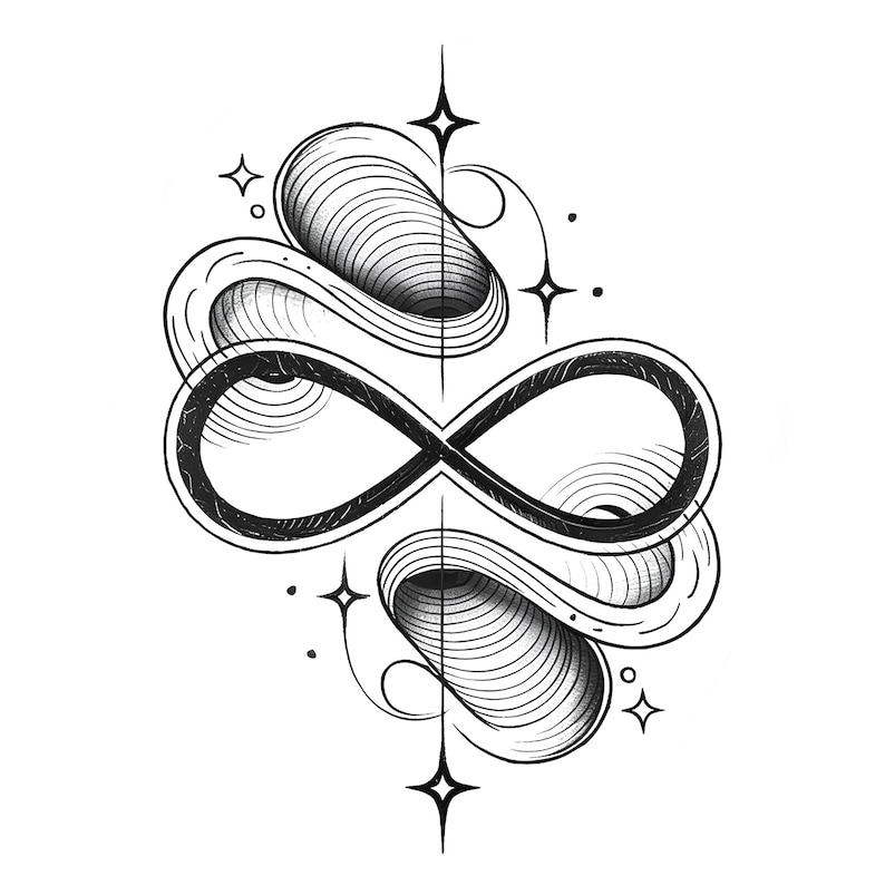Infinity Tattoo Design – Minimalist Symbol Design, Love & Eternity ...