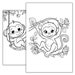 Monkey Coloring Page. Coloring Pages for Adults. Coloring Pages for ...