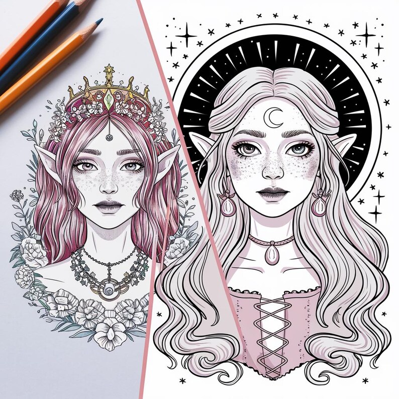 A Collection of Anime Style Coloring Pages | Printable Anime-inspired ...