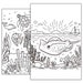 Underwater Exploration Coloring Page | Printable Ocean Adventure Art ...