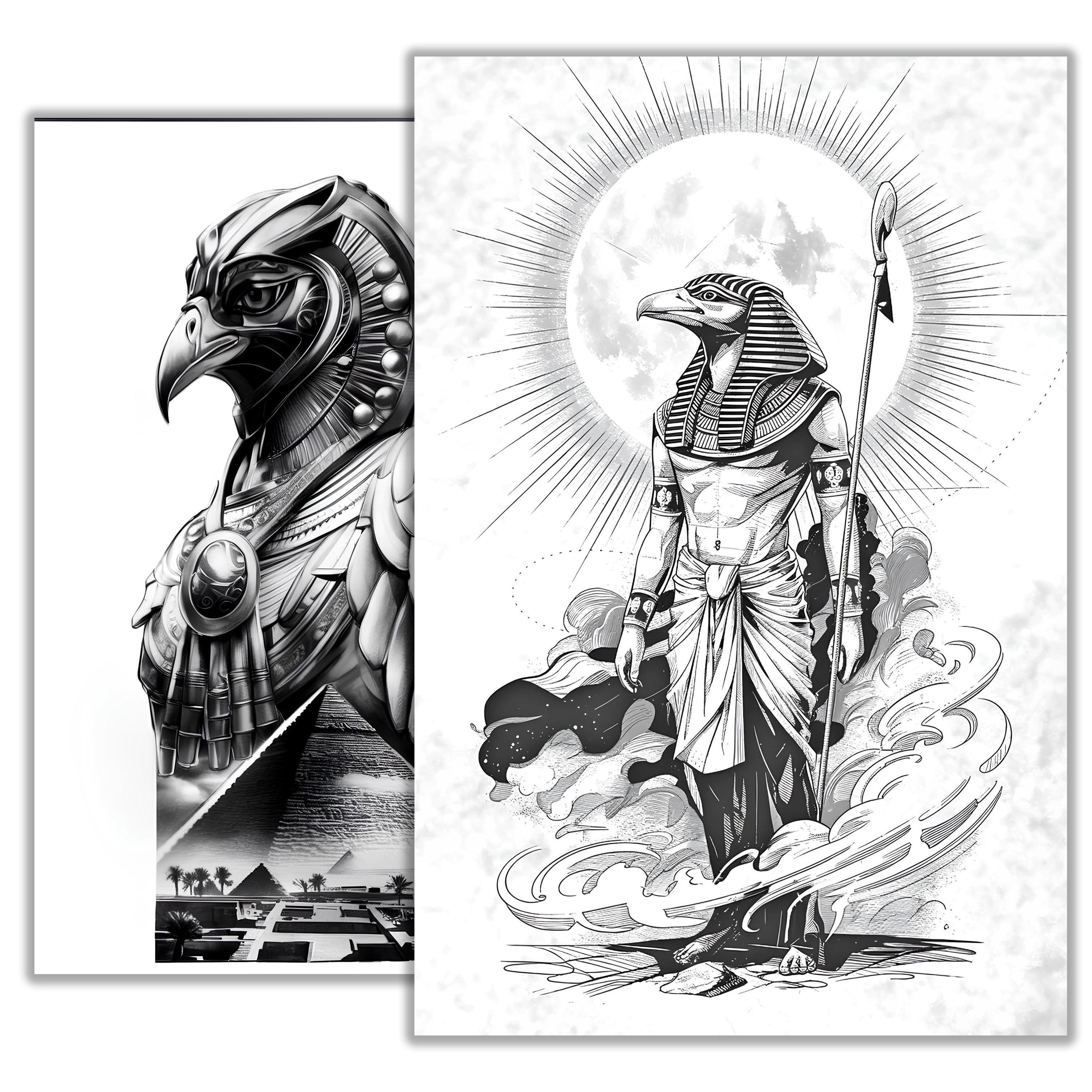 Egyptian god ra tattoo designs - Bronctattooaus.com