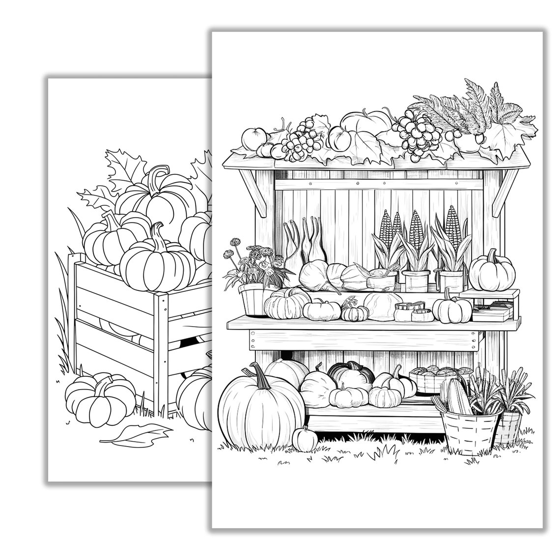 Printable Pumpkin Coloring Pages - Fun & Festive Designs for All Ages ...