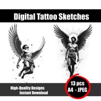 Aphrodite Narsissius Inspired Digital Tattoo Design Files/personal Use ...