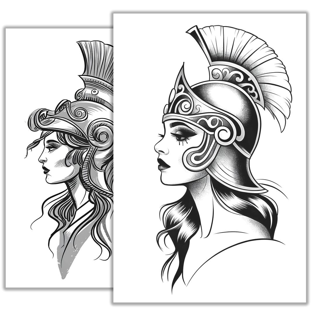 Athena tattoo designs - Bronctattooaus.com