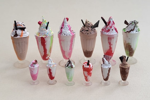 Dolls House Ice-cream Sundae Dessert Knickerbocker Glory - Etsy