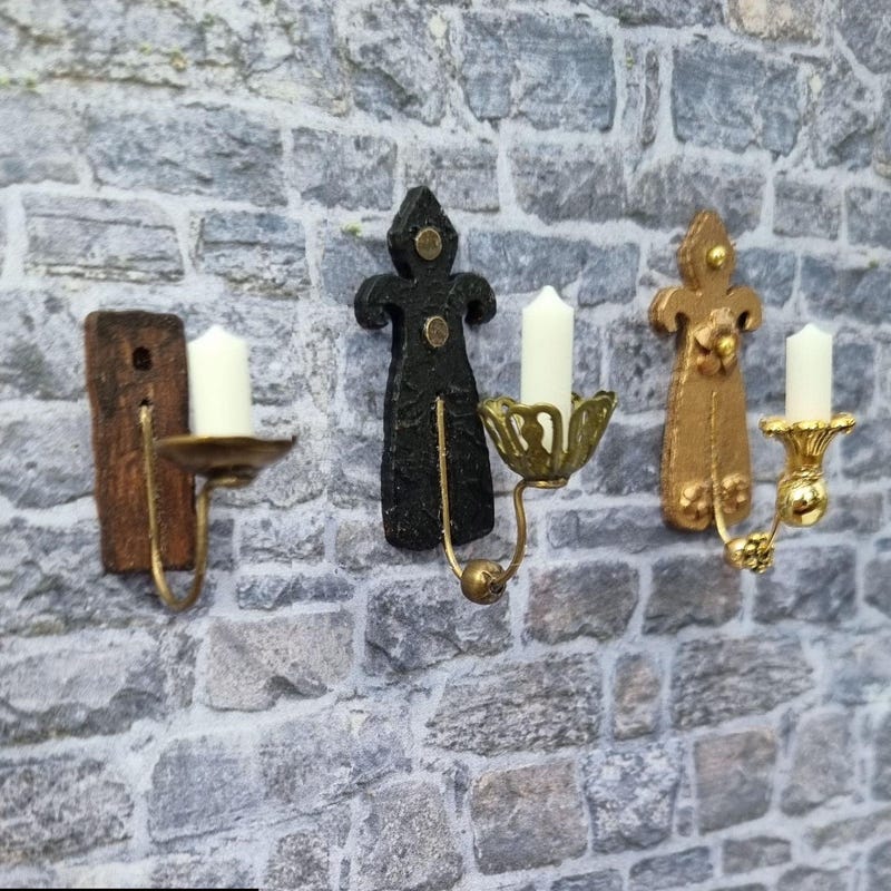 Medieval Wall Sconce - Etsy