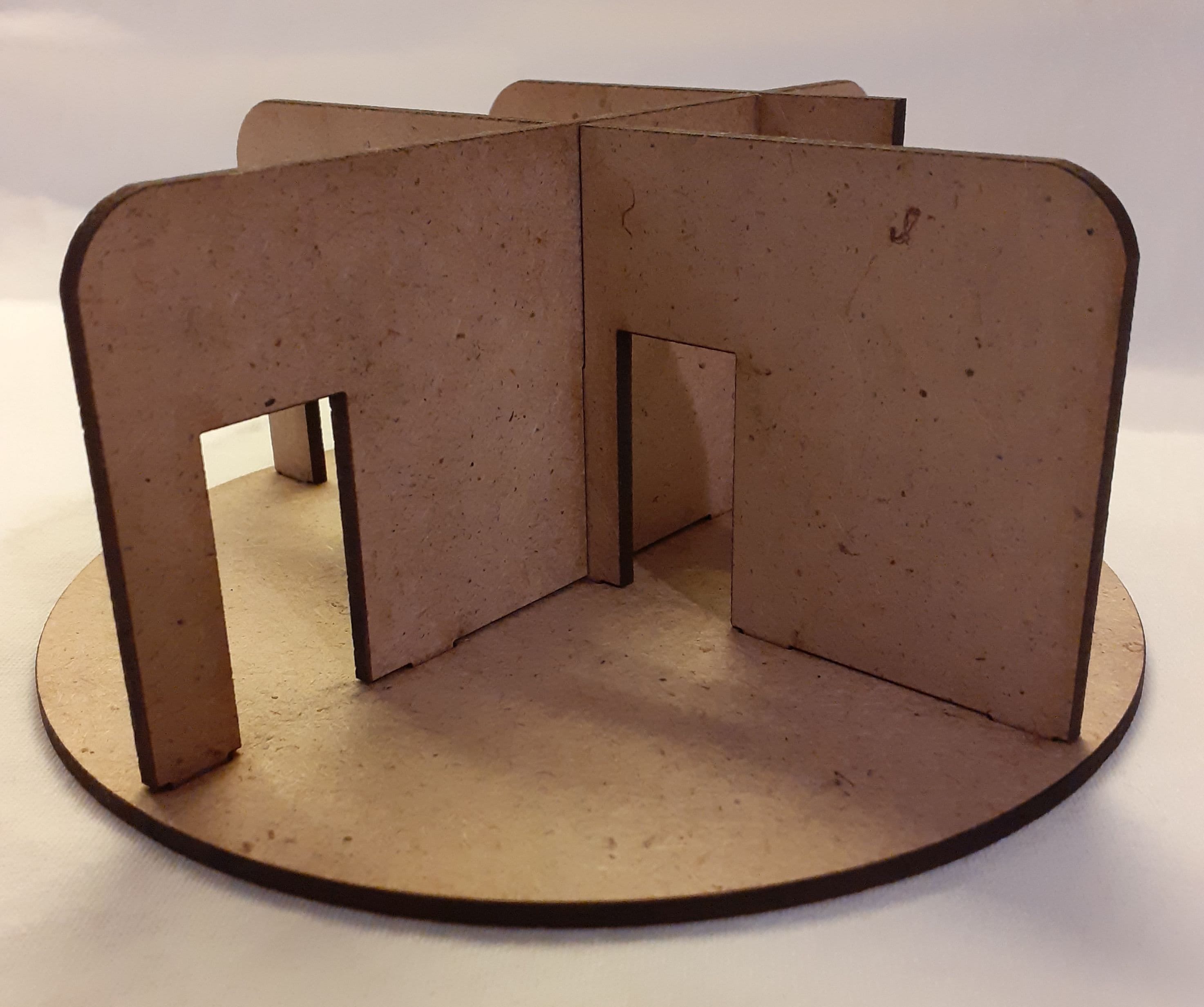 Willowbrook Cottage is a Unique Circular Basic Blank Kit for a - Etsy UK