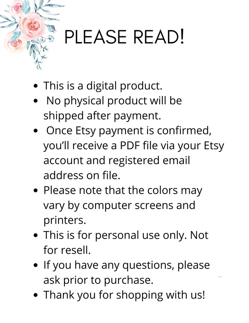 6 Pink Teller Slips, PDF Printable, Instant Download, Digital Download ...