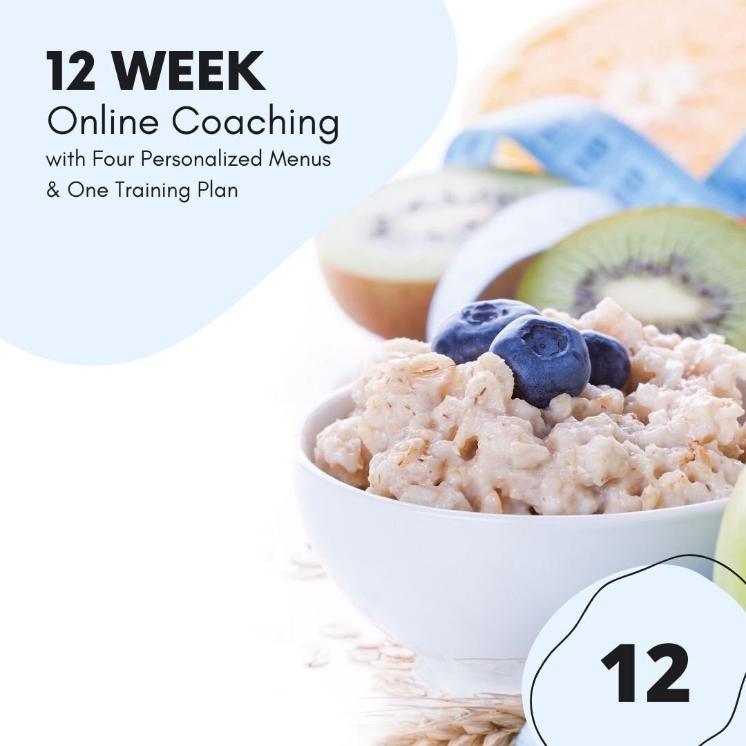 Twelve 12 Week Online Coaching With Personalized Menus & Training Plan ...