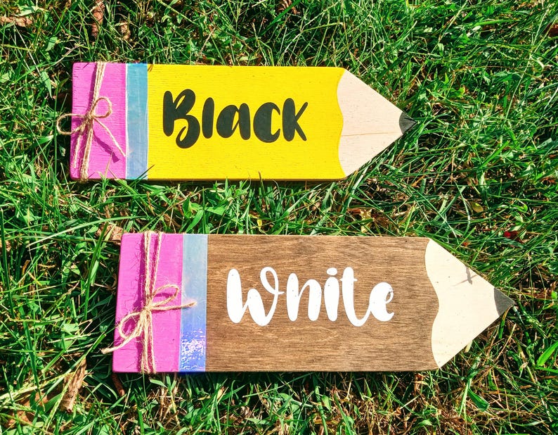 Wood Pencils Teacher Sign Teacher Gifts Personalized Gift Wood Sign - Etsy