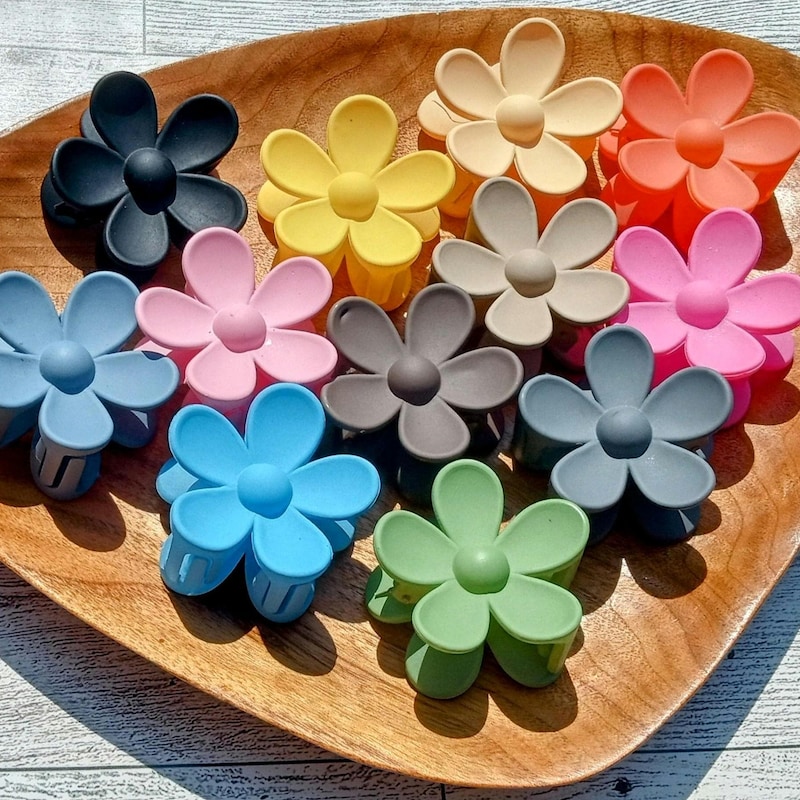 Matte Mini Claw Clips - Etsy