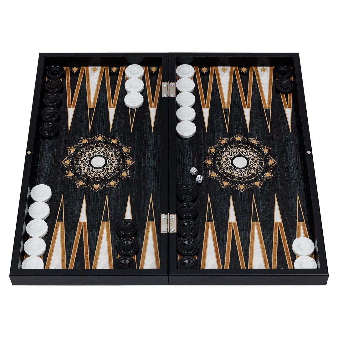 Limited Edition Backgammon Set With New Unique Design - Perfect Gift ...