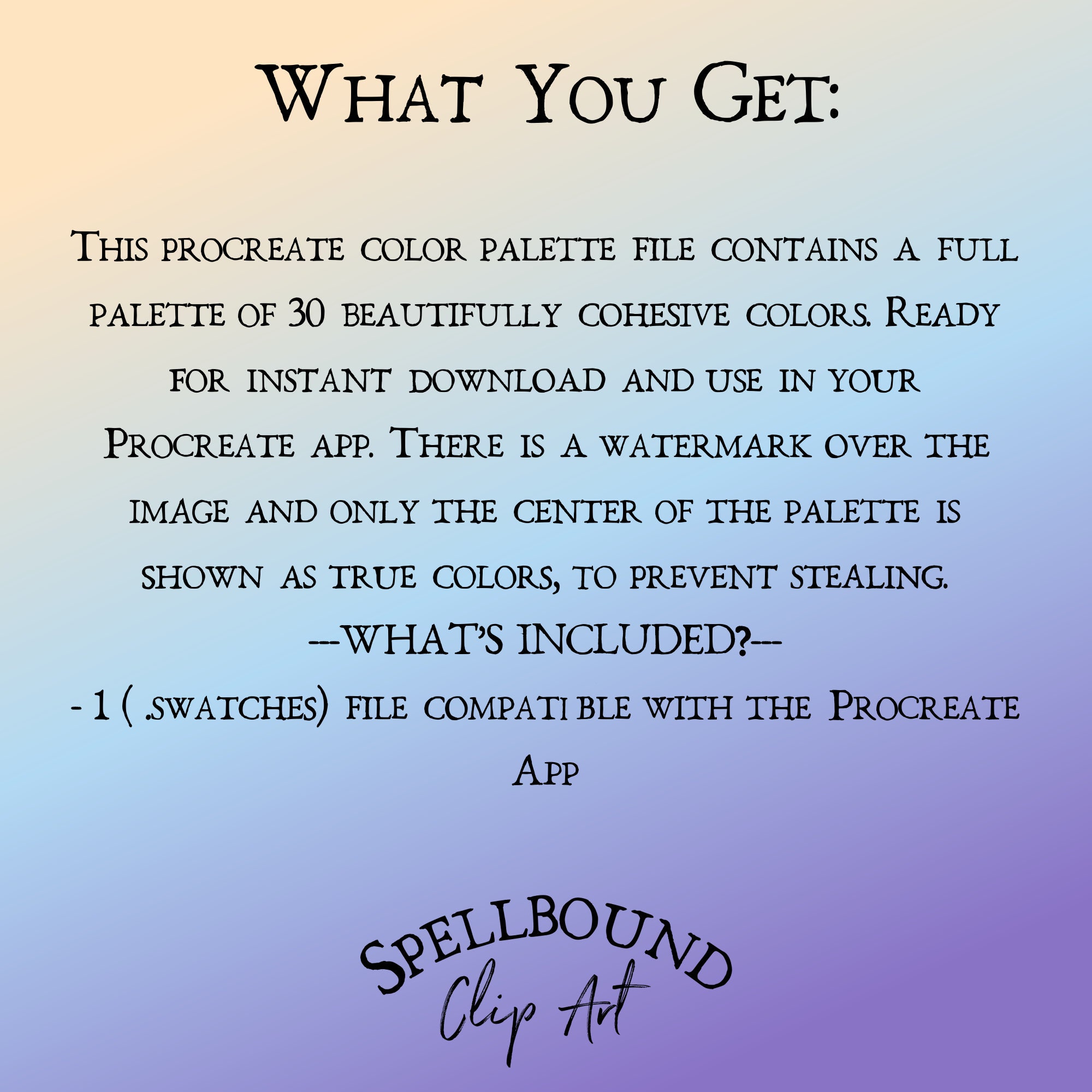 Procreate Color Palette, Forest Natural Earth Tones, Color Swatches ...