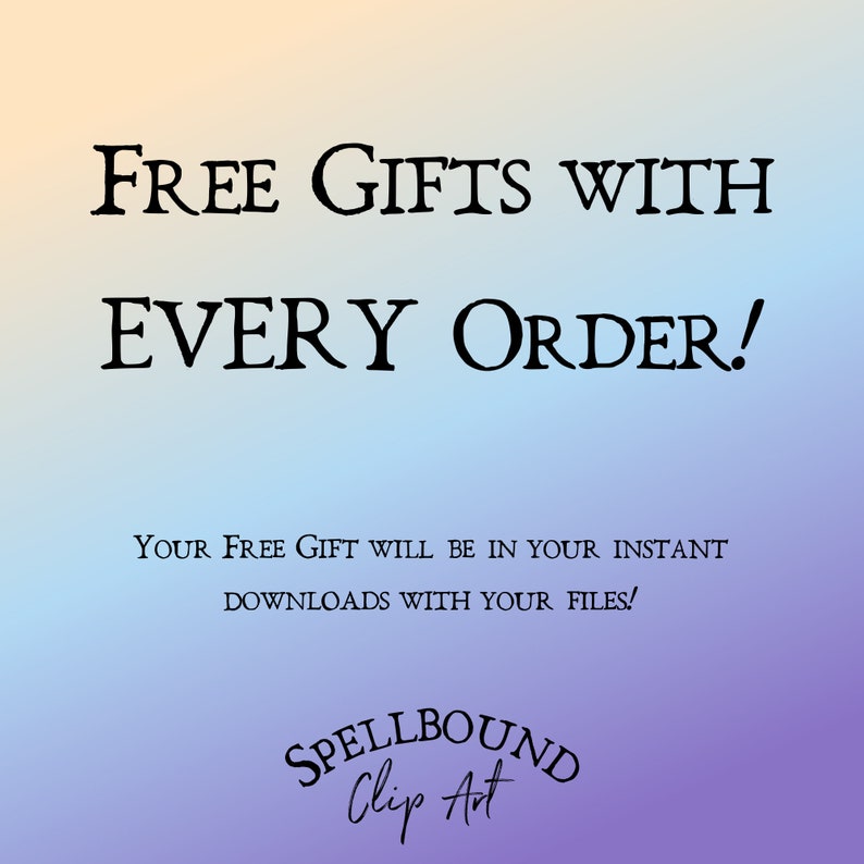 Spooky Spiders Digital Clipart Commercial Use Instant - Etsy