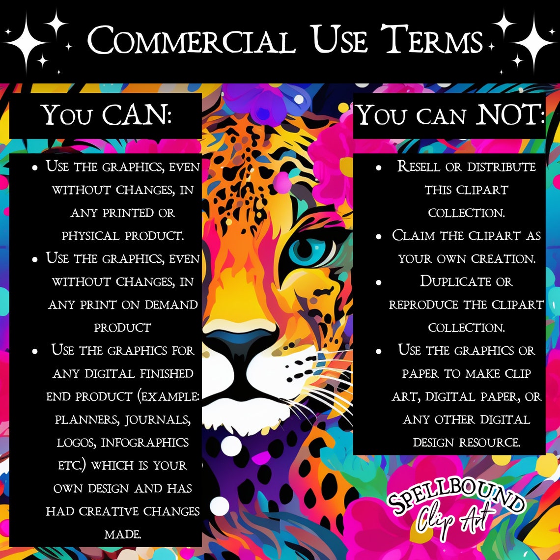 Neon 90's Cheetah Seamless Digital Papers, Commercial Use, Instant ...