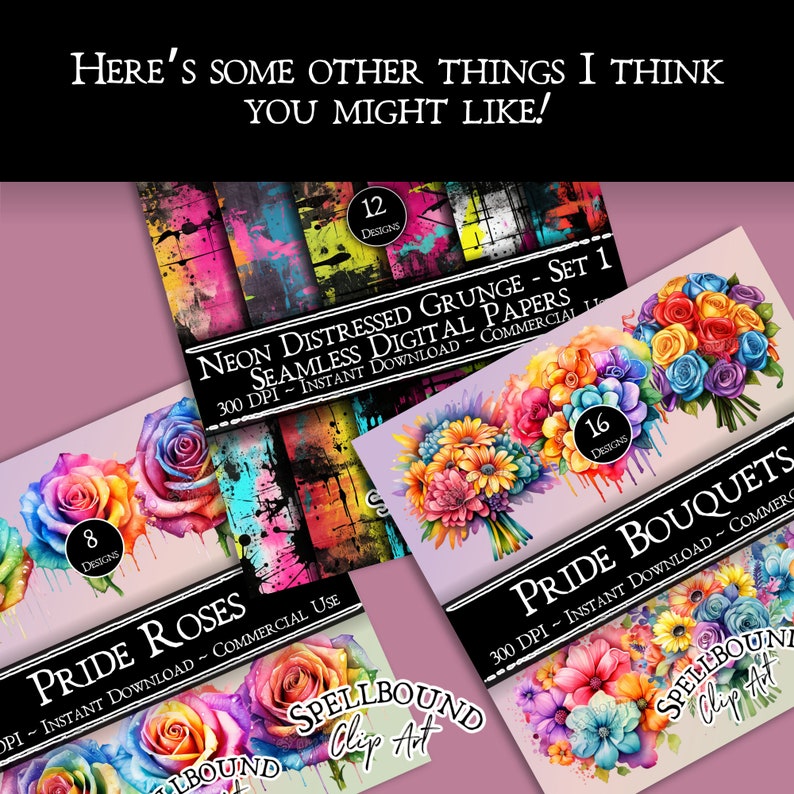 Rainbow Paint Drip Borders Digital Clipart, Commercial Use, Instant ...