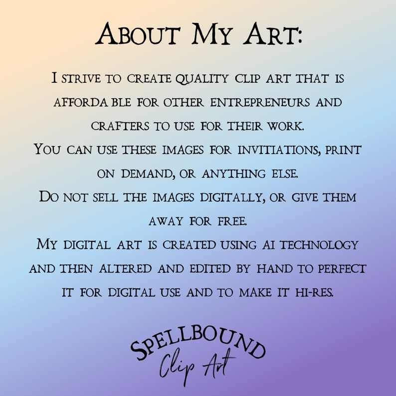 Spooky Spiders Digital Clipart Commercial Use Instant - Etsy