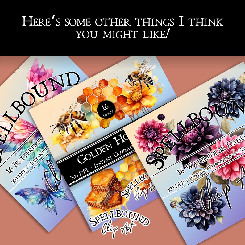 Birds With Flowers Digital Clipart, Commercial Use, Instant Download ...