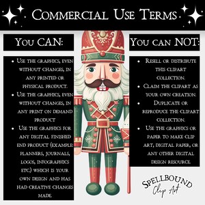Christmas Nutcrackers Digital Clipart, Commercial Use, Instant Download ...