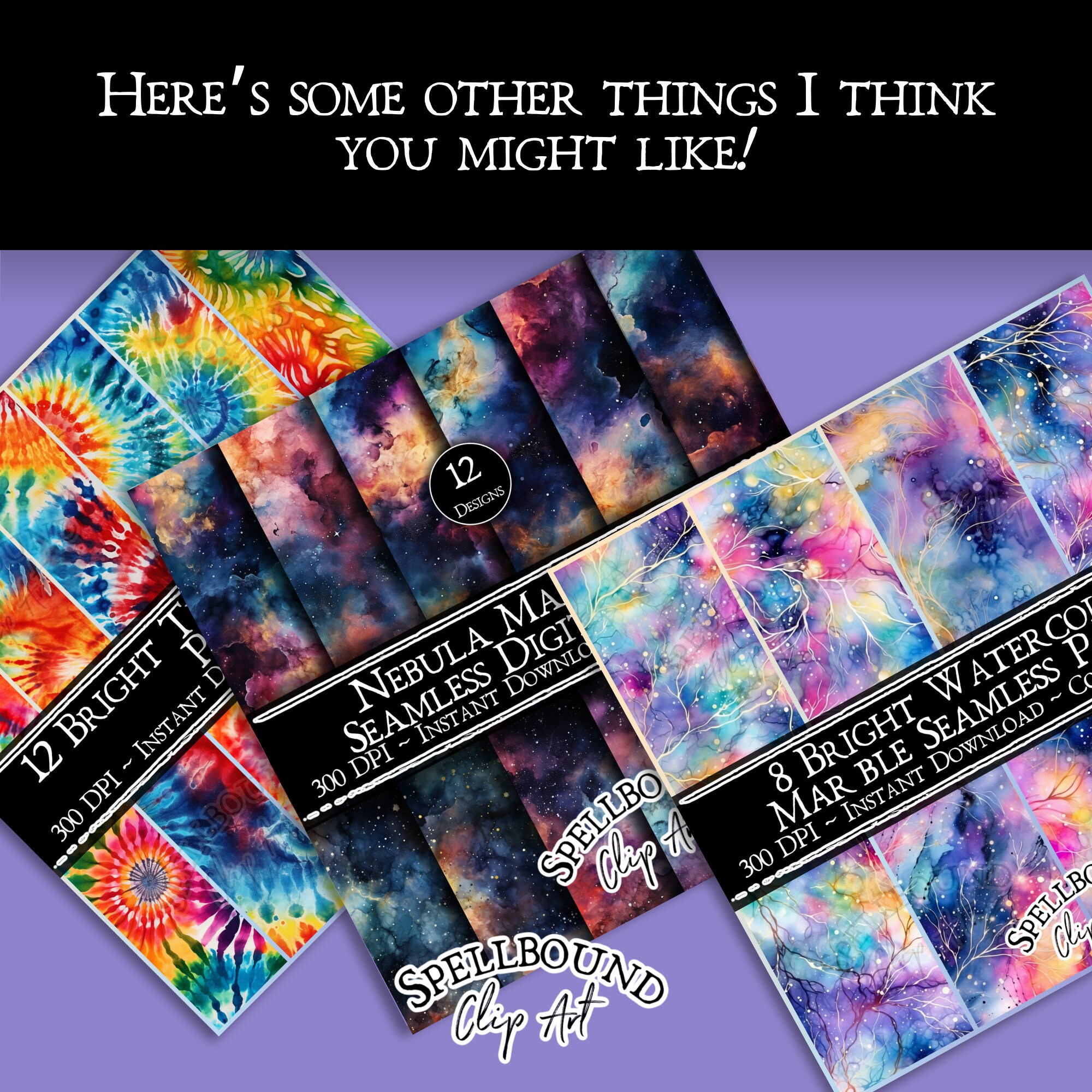 Pastel Marble Seamless Digital Papers, Commercial Use, Instant Download ...