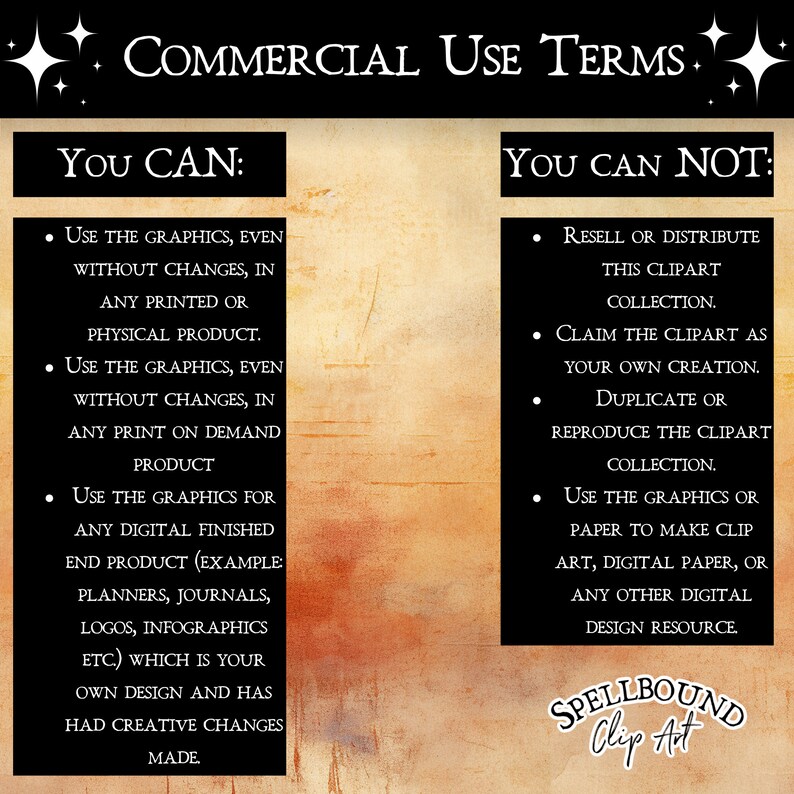 Distressed Parchment Seamless Digital Papers, Commercial Use, Instant ...