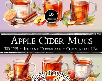 Fall Garland Borders Digital Clipart, Commercial Use, Instant Download ...