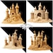 Sand Castles Digital Clipart, Commercial Use, Instant Download, Summer ...